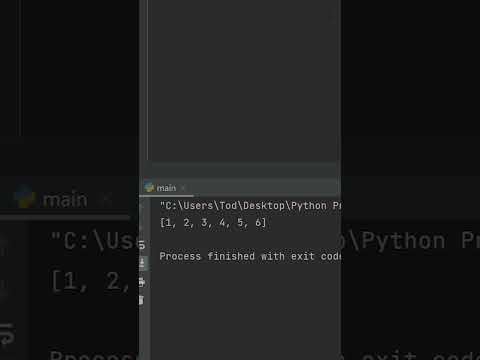 How to make a list of numbers with the range function | Python #shorts
