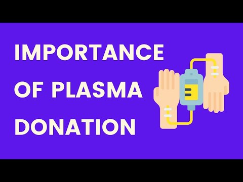 Importance of Plasma Donation