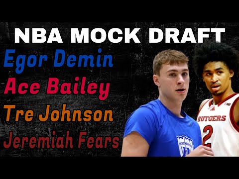 2025 NBA Mock Draft 1.0
