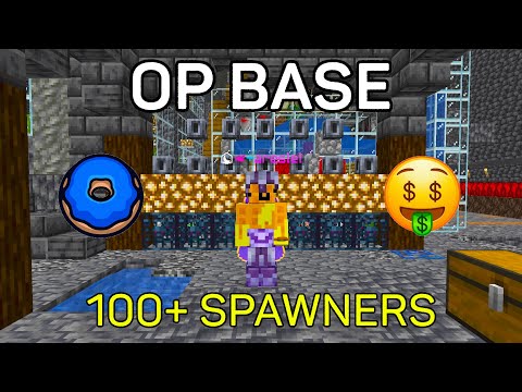 Biggest base raid on Donut Smp (126 spawners)| Base raid 5
