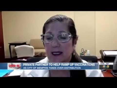 City of Memphis in charge of COVID-19 vaccine distrubution