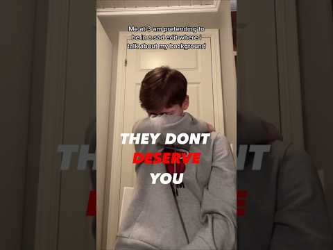 Pretending to be in a sad edit at 3 am
