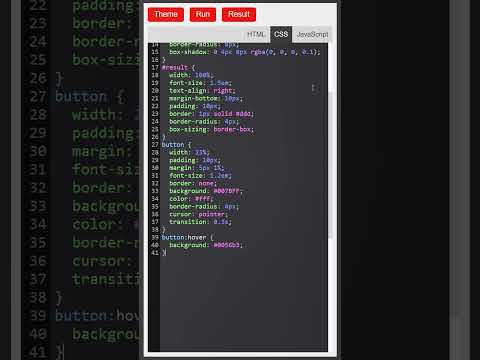 Calculator | HTML CSS JavaScript
