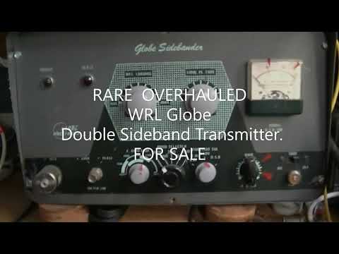 Globe Sidebander DSB Transmitter For Sale W6WUH