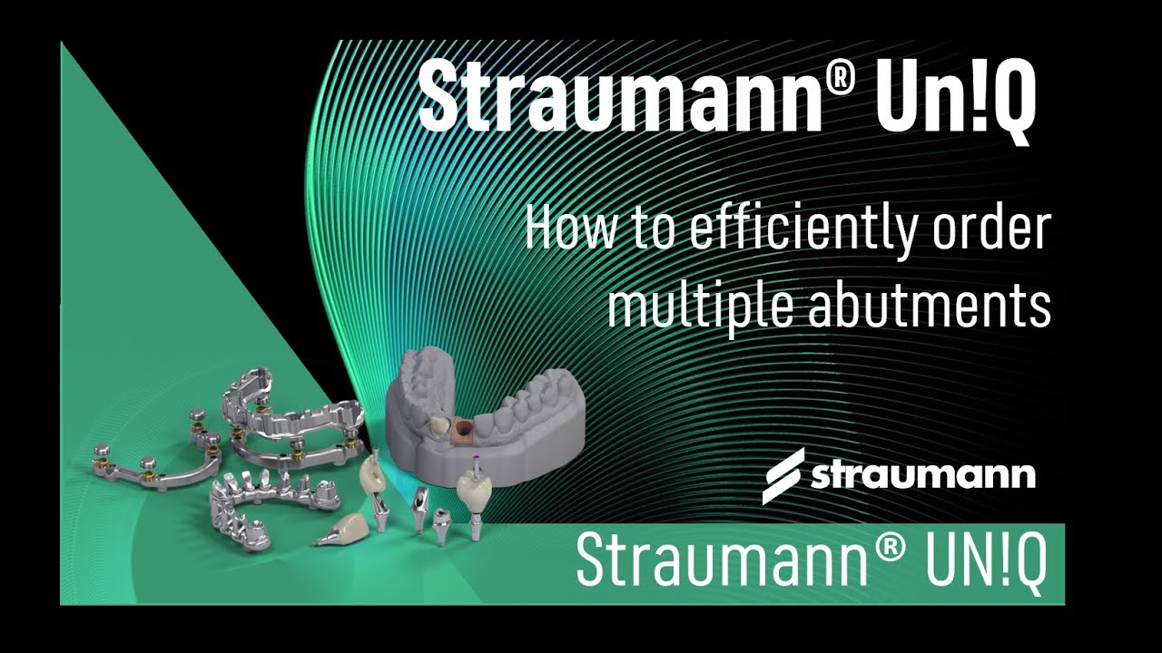 How to efficiently order multiple abutments in the same case