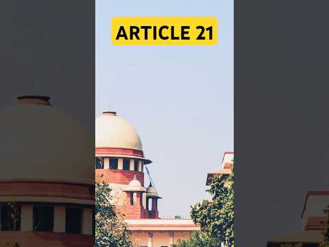 Know Your Rights: Article 21 of the #IndianConstitution