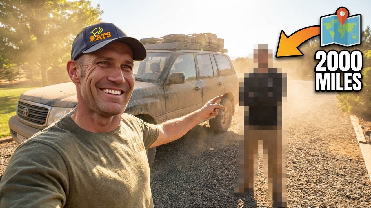 An Old Friend Came 2000 Miles Just To Give Us This!