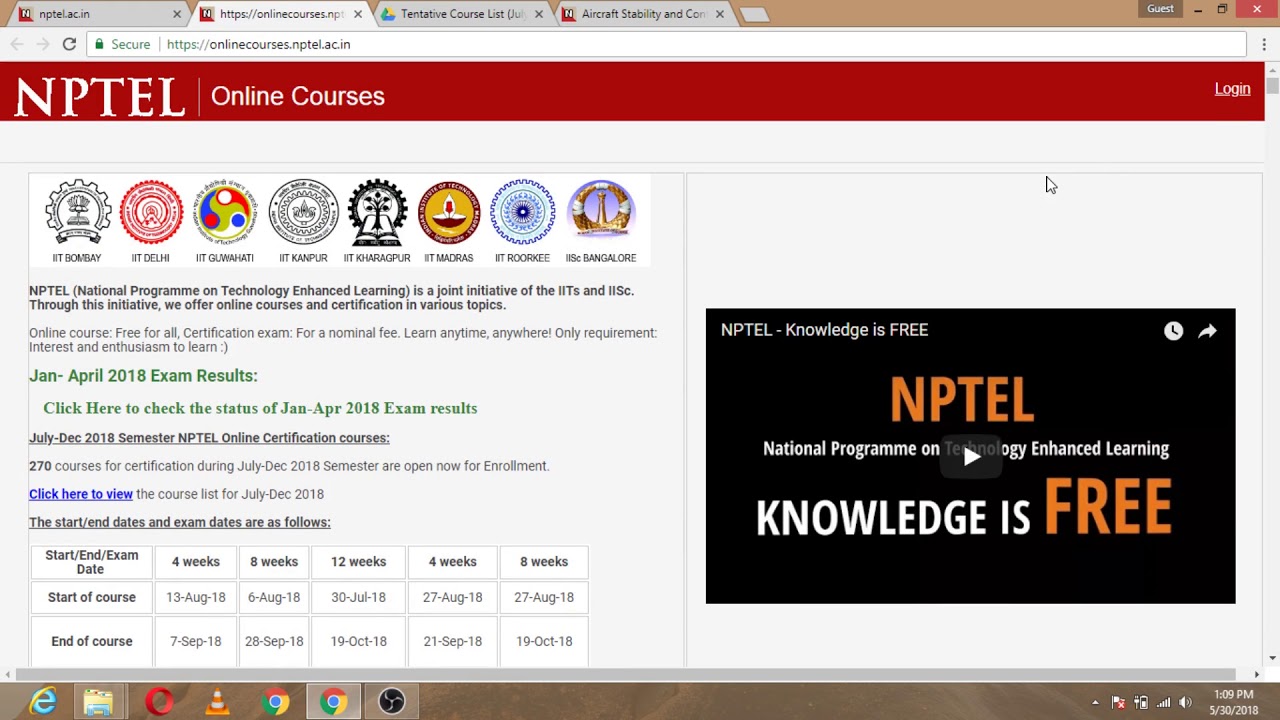 Free Course from IITs | IISc
