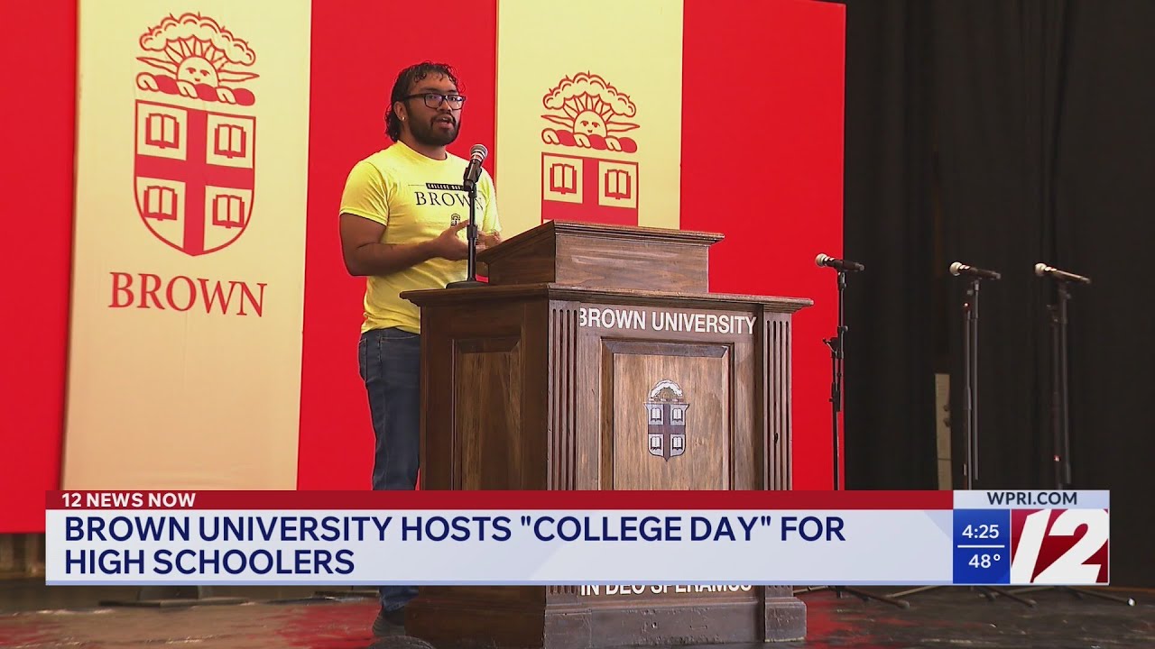 Brown University hosts 'College Day' for high schoolers