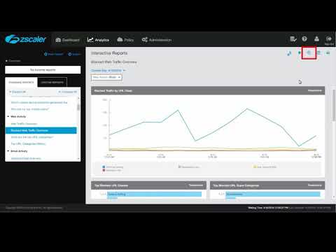 How to user Zscaler Interactive Reporting