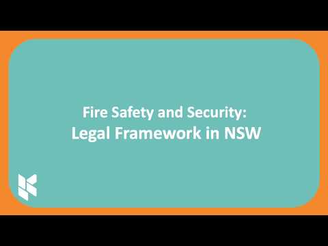 Fire Safety and Security: Legal Framework in NSW