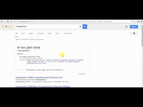 Synonym Google Operator: Ariana