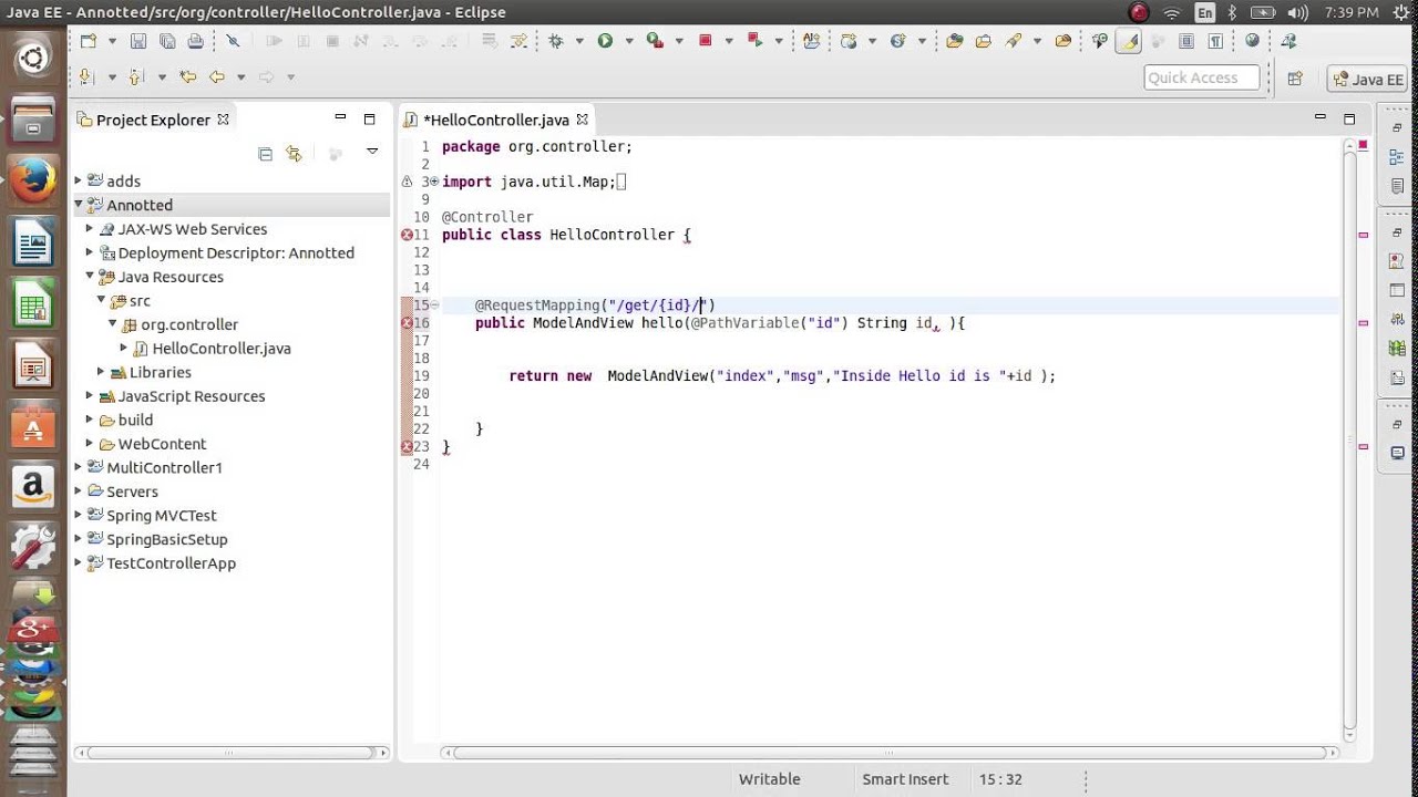 Spring MVC Tuorials -5 Path Variable annotation