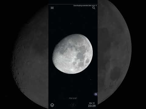 zooming to 🌙 #stellarium
