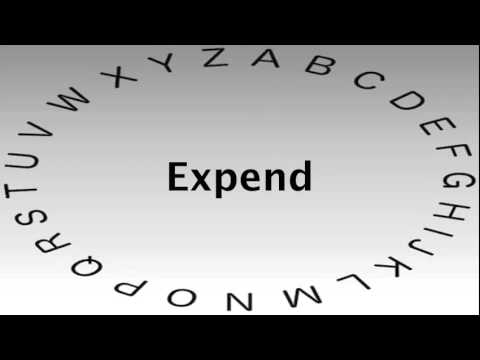 SAT Vocabulary Words and Definitions — Expend