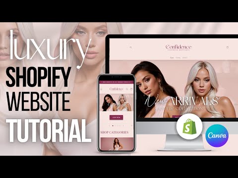 How To Make A Beauty/Hair Shopify Website | Shopify Tutorial For Beginners