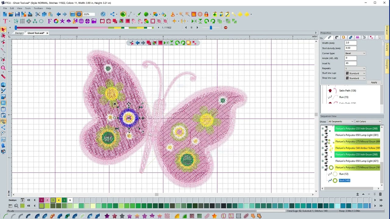 View Preference Tab | Floriani Total Control U