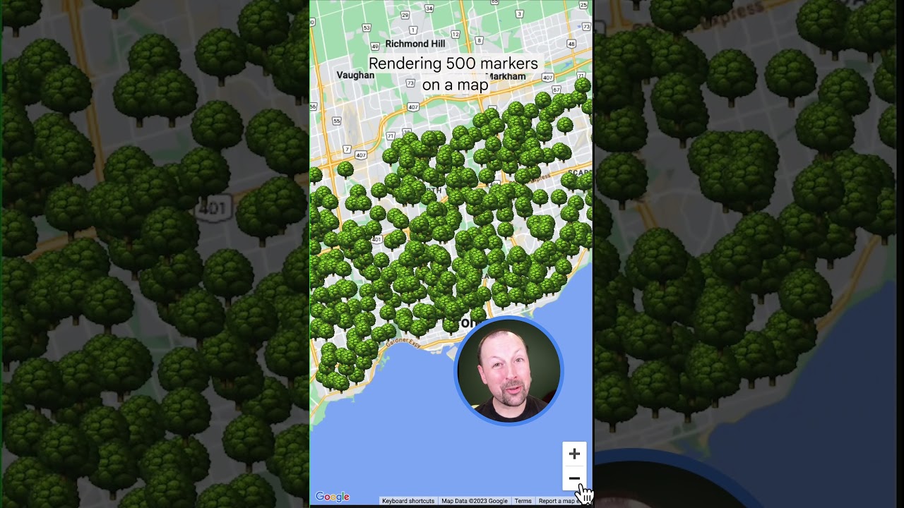 How to handle too many markers on a map