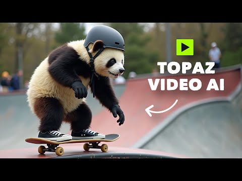 Topaz Video AI 6 Beginner Tutorial - Upscaling Hailuo Minimax Footage