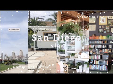 San Diego Vlog ll Pigment, Verbatim Books, Native Poppy, ect.