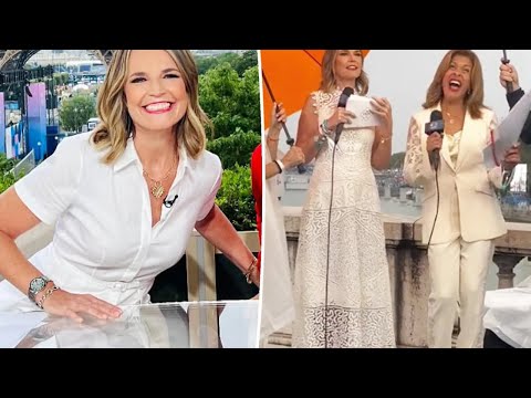 Savannah Guthrie's Playful Reaction to the 2024 Olympics Opening Ceremony