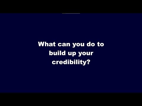 What is Credibility and why its so important?