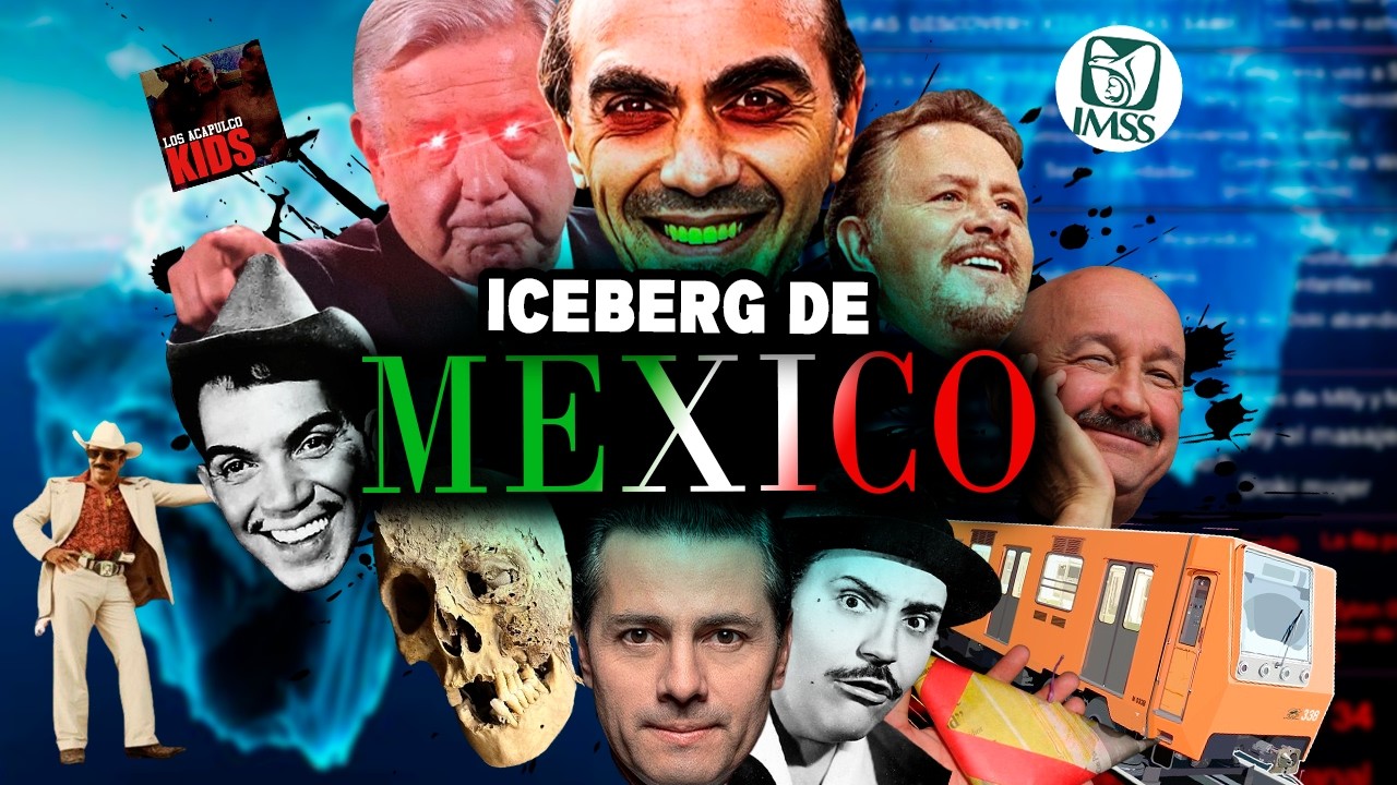 ICEBERG De MÉXICO (Polémicas, Misterios, Leyendas Urbanas, Curiosidades, Casos Inimaginables...)