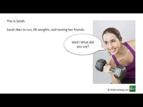 Grammar Lesson: Parallel Structure