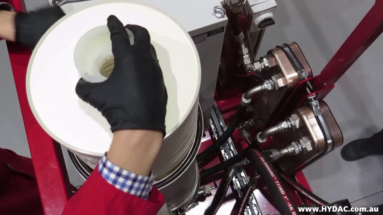 How to replace a filter element - Offline filter housing OLF