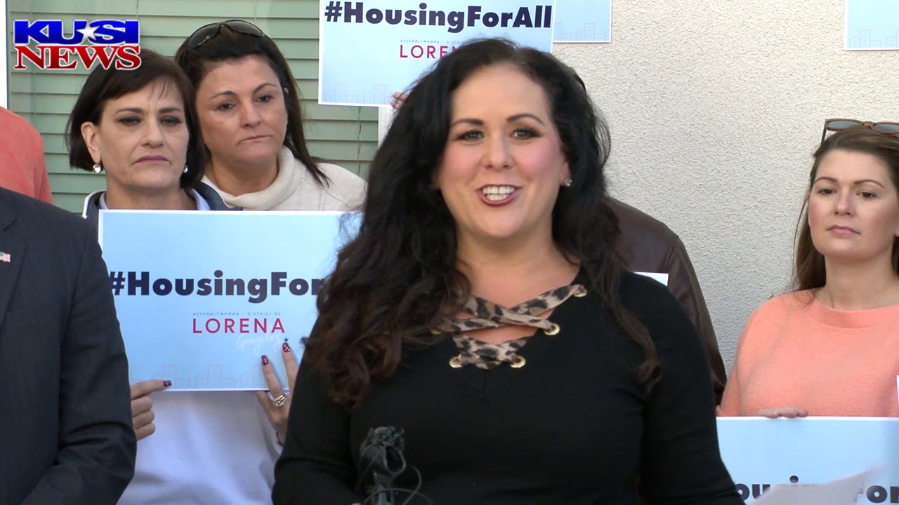 Assemblywoman Lorena Gonzalez-Fletcher introduces the 'poor door' housing legislation