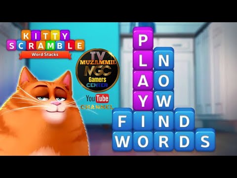 Kitty Scramble Word Game Level 10-20 Muzamal Game Center