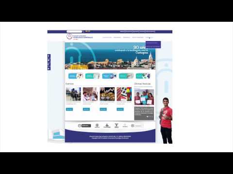 Tutorial Nueva Pagina web Institucional Tecnológico Comfenalco