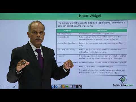Python - Listbox Widget