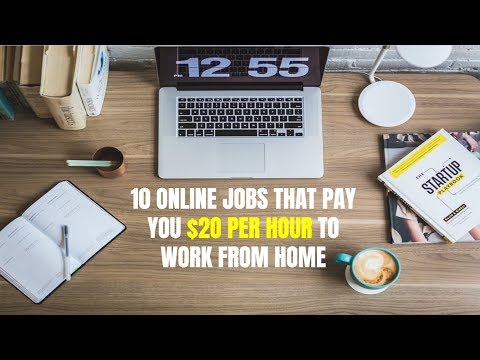 10 Online Jobs That Pay You $20 per Hour to Work From Home