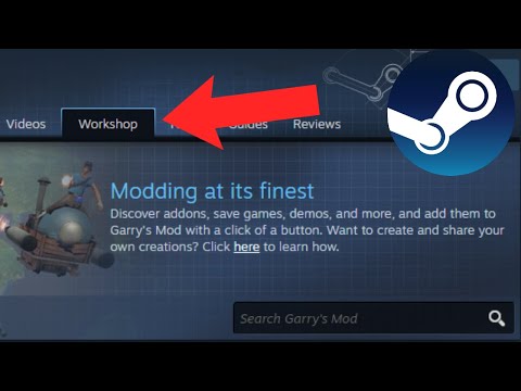 How To Access Workshop On Steam (tutorial)