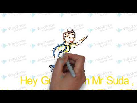 Pencil Animation Example - Video Scribe by Mr Suda