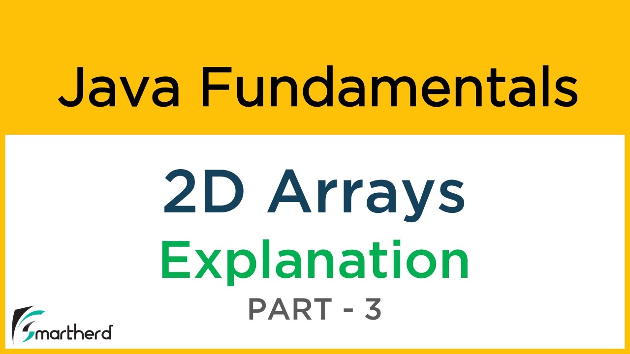 Java 2D ARRAY Introduction. Java tutorial for beginners #6.3