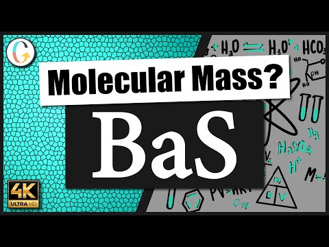How to find the molecular mass of BaS (Barium Sulfide)