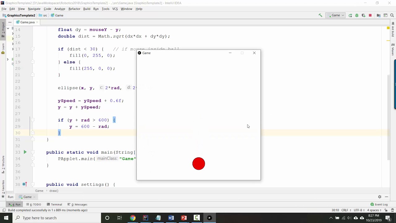 Make your object jump