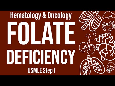 Folate Deficiency (Heme/Onc) - USMLE Step 1