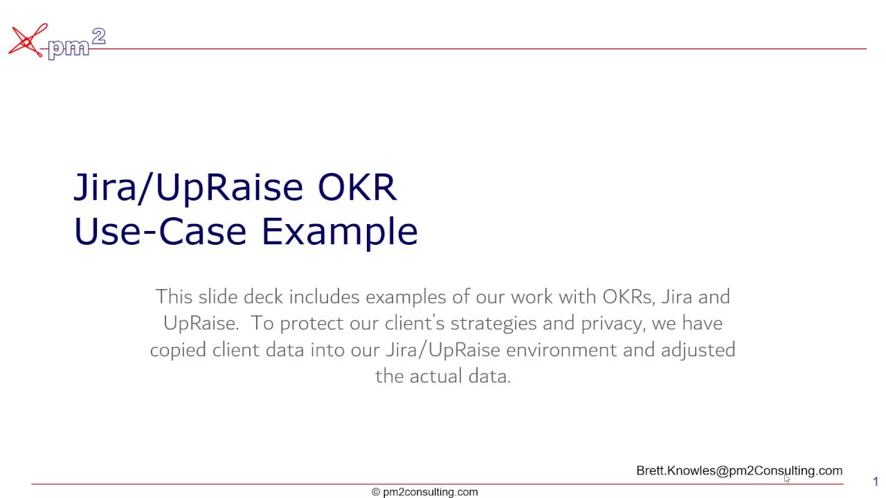 UpRaise OKR Demo