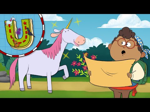 Words that Start with the Letter "U" | Captain Seasalt and the ABC Pirates