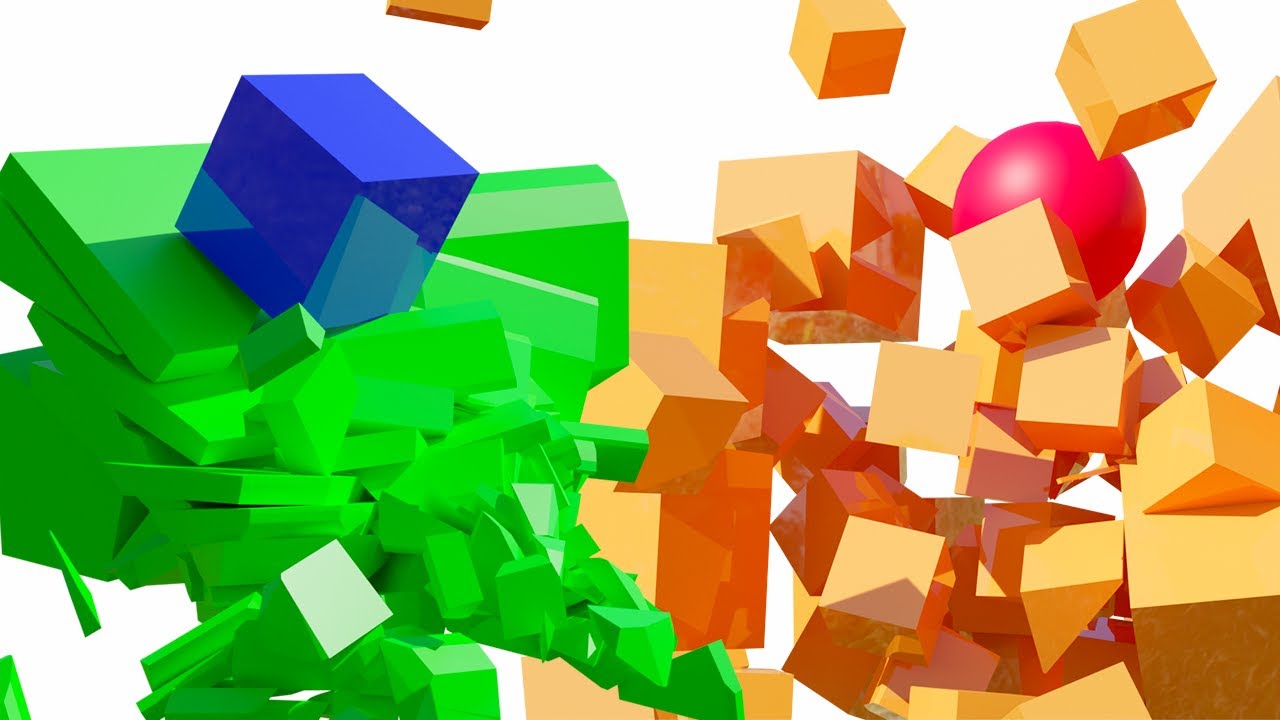Blender 3D Destroy Objects Using Physics Simulation - Beginner Tutorial