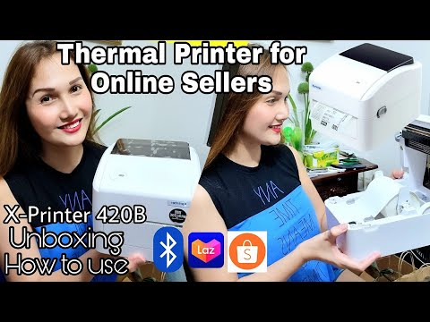 THERMAL PRINTER XPRINTER HOW TO USE THERMAL PRINTER FOR SHOPEE LAZADA SELLER