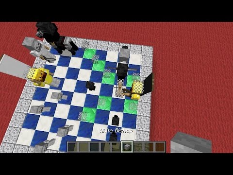 Chess in Minecraft 1.8 Minecraft Project