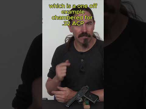 One of a Kind Prototype vz.38 Pistol in .32ACP