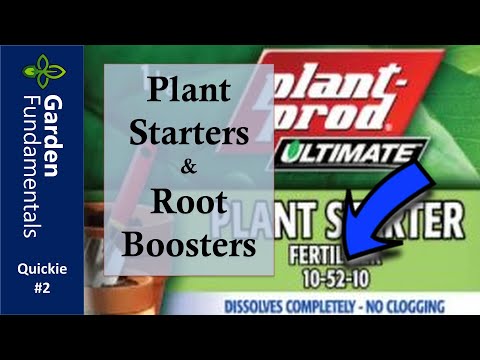 Plant Starters and Root Boosters - the Truth ⏳⌚️⌛️ Garden Quickie #2