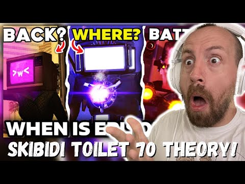 WHEN IS EPISODE 70?! - SKIBIDI TOILET ALL Easter Egg Analysis Theory (REACTION!)