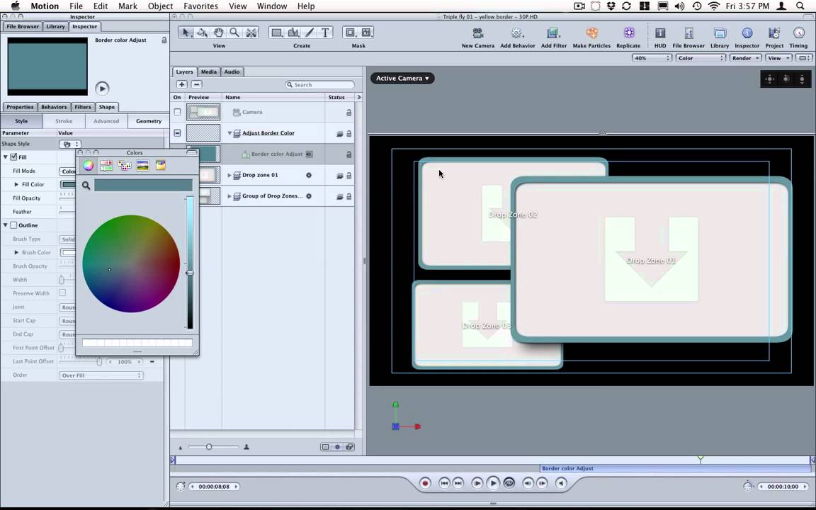 Customizing a Motion Master Template  01 - Triple Fly