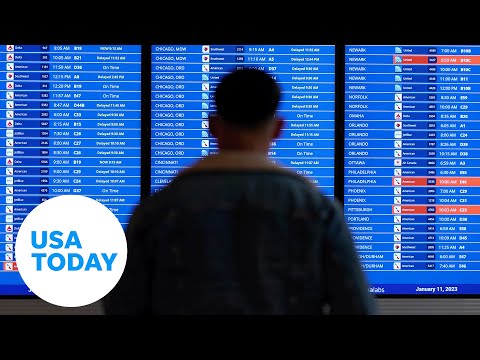 Watch: FAA computer glitch grounds flights across the US
